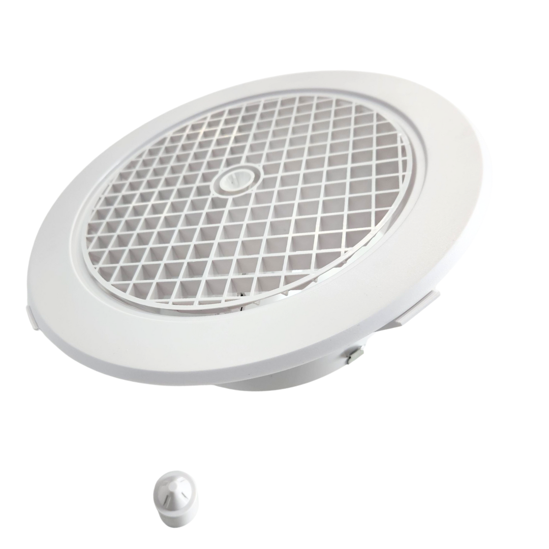 Plastic Round Eggcrate Ceilling Diffuser Dia 200mm - C&Y NZ LIMITED